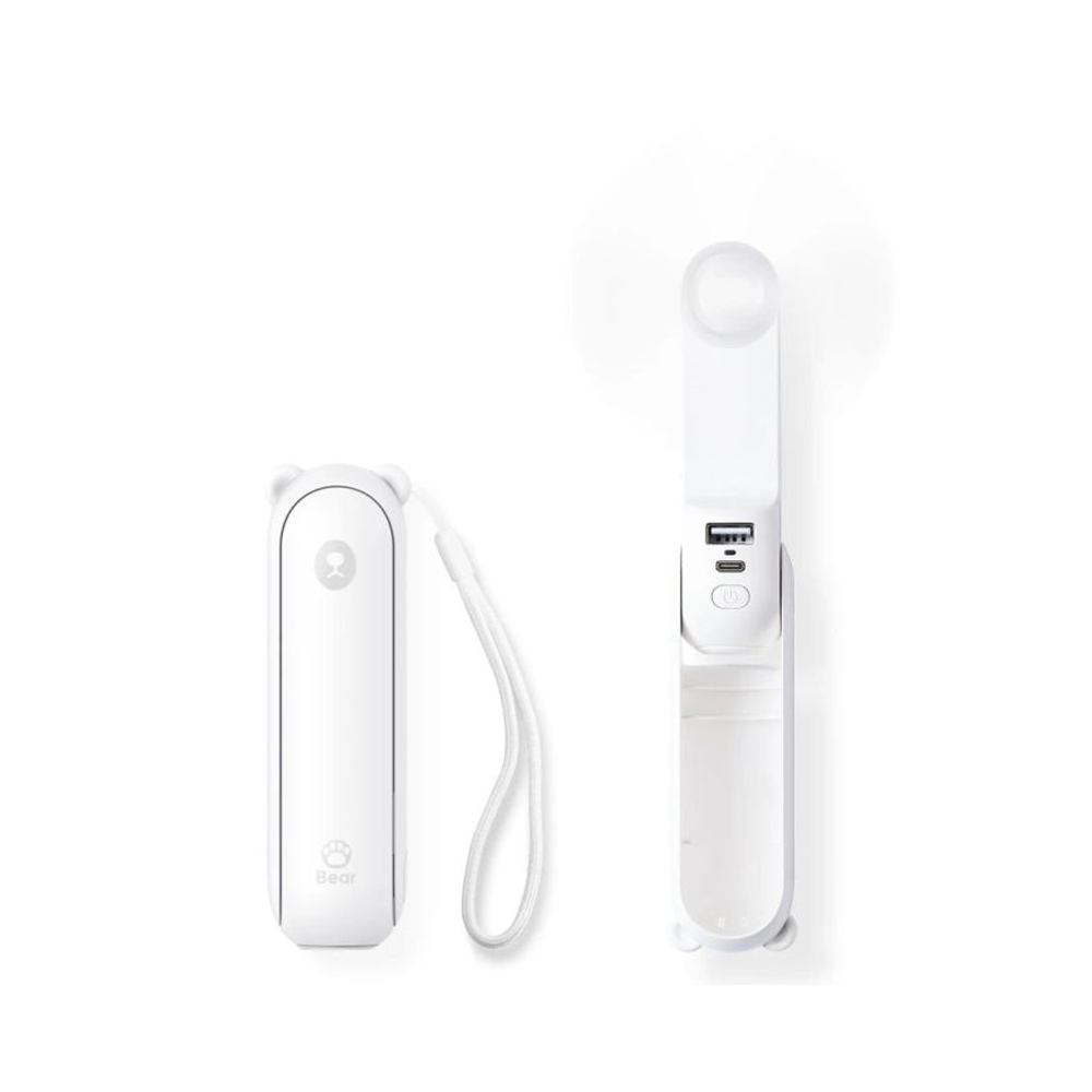 Jisulife F8X 4500mAh Handheld Fan Life8 Plus - White | Dynamic Sports ...