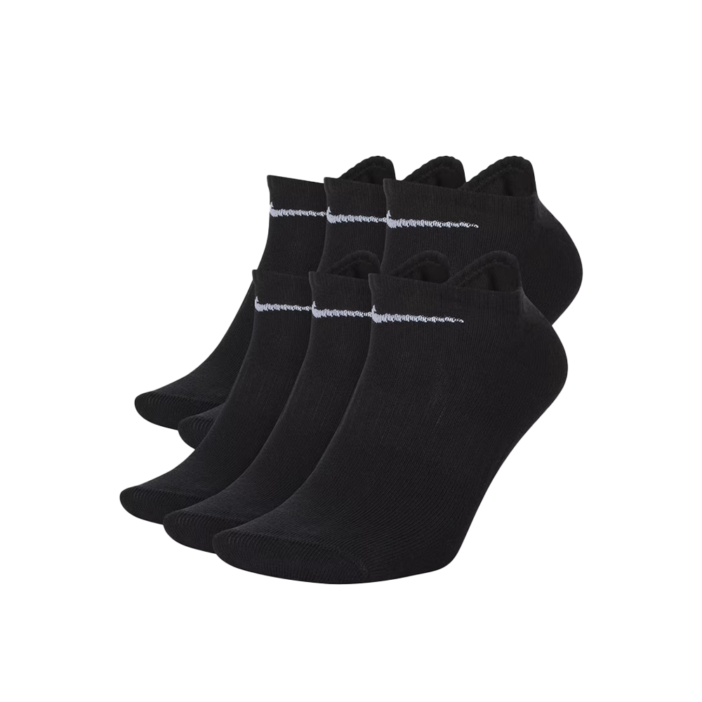 Nike Everyday Lightweight No-Show Socks 6 Pairs - SX7679-010 – Dynamic ...