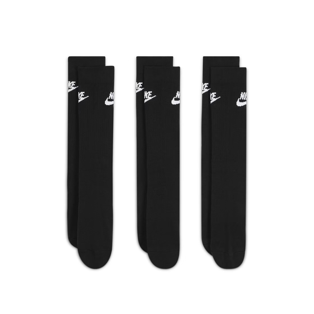 Nike Sportswear Everyday Essential Crew Socks 3 Pairs - DX5025-010 ...