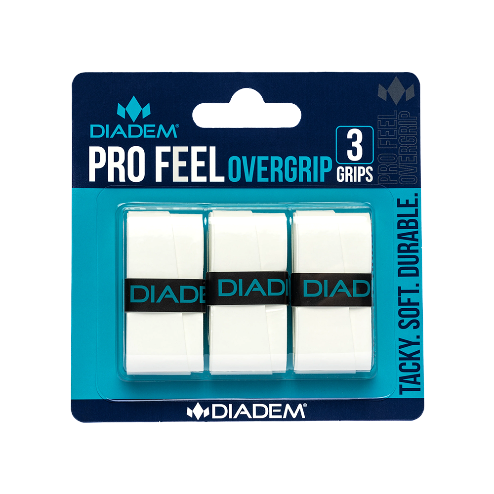 Pro Feel Grip 3Pcs - White – Dynamic Sports