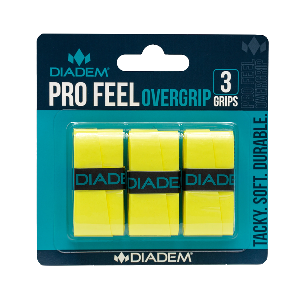 Pro Feel Grip 3Pcs - Yellow – Dynamic Sports