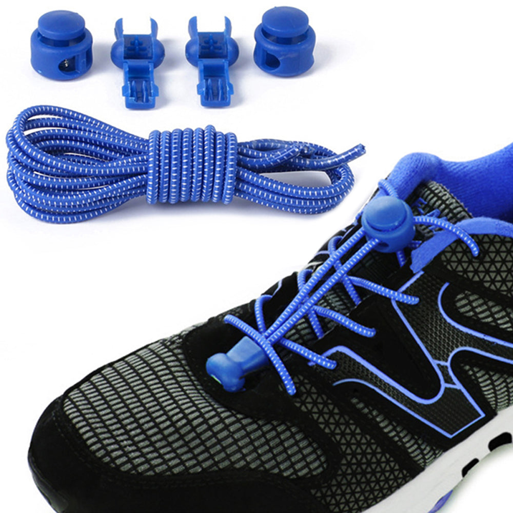 Speedlace Elastic No Tie One Size Fits All - Blue – Dynamic Sports